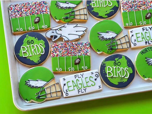 Eagles Cookies Assortment – Madison K Cookies